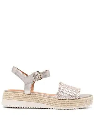 Geox Eolie Woven Jute Sandals