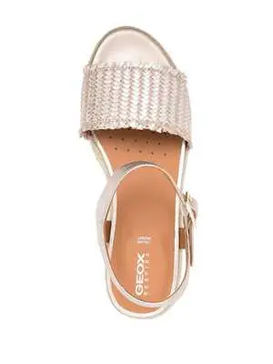 Geox Eolie Woven Jute Sandals