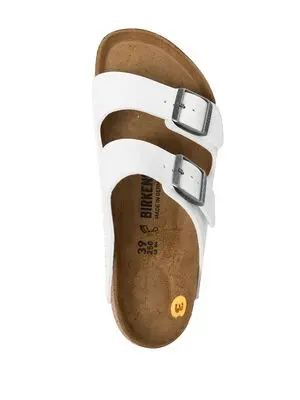 BIRKENSTOCK Arizona Leather Sandals - White