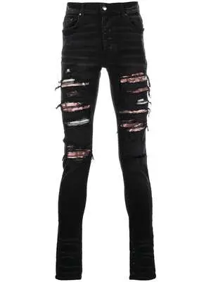 Amiri Ripped Skinny Jeans