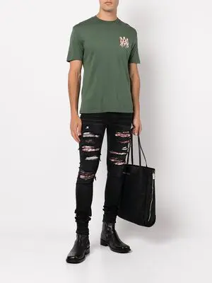 Amiri Ripped Skinny Jeans