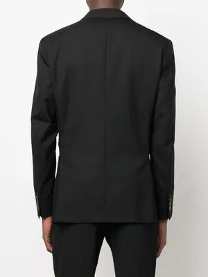 BILLIONAIRE Logo-embroidered Tailored Blazer