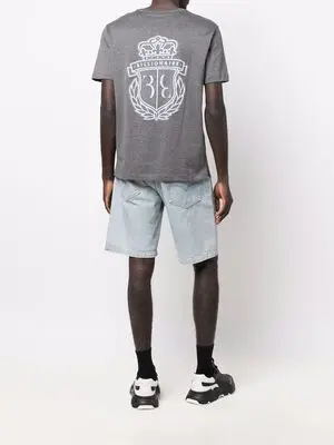 BILLIONAIRE Embroidered-logo T-shirt