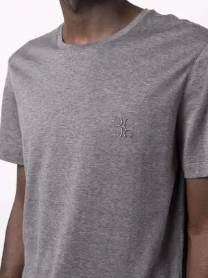 BILLIONAIRE Embroidered-logo T-shirt