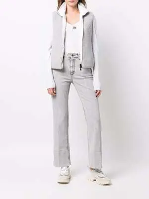 Brunello Cucinelli Cashmere-blend Sweatshirt With Chain-link Trim
