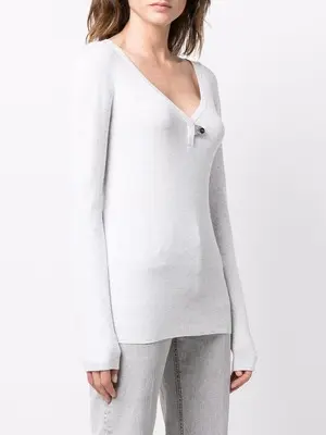 Brunello Cucinelli Cashmere-blend Sweatshirt With Chain-link Trim