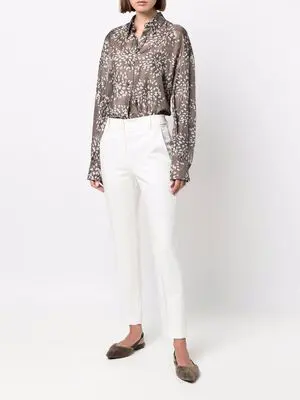 Brunello Cucinelli Cropped-leg Trousers
