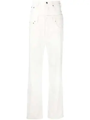 AC9 Panelled High-waisted Trousers