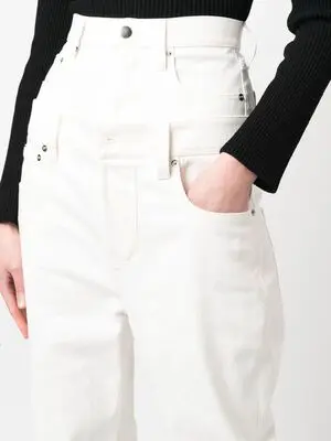 AC9 Panelled High-waisted Trousers