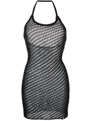 1017 Alyx 9sm Mini Crochet Dress - Black