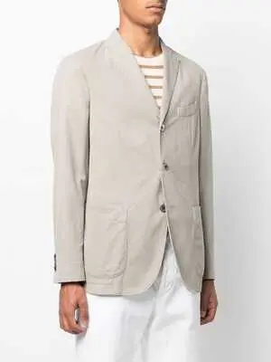Boglioli Fitted Single-breasted Blazer