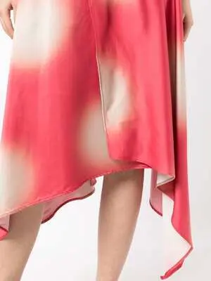 Shanghai Tang X Yuni Ahn Asymmetric Midi Skirt