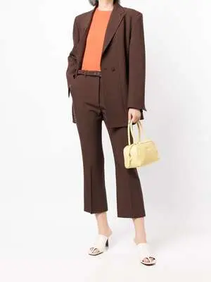 Shanghai Tang Cropped Tailored Trousers
