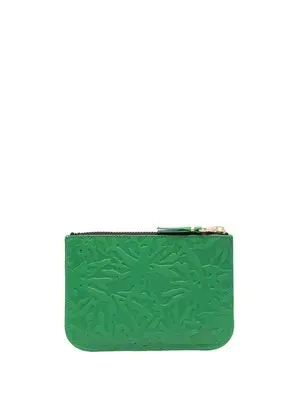 Comme Des Garçons Embossed Leather Wallet