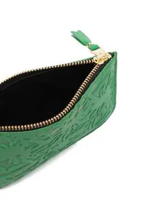 Comme Des Garçons Embossed Leather Wallet