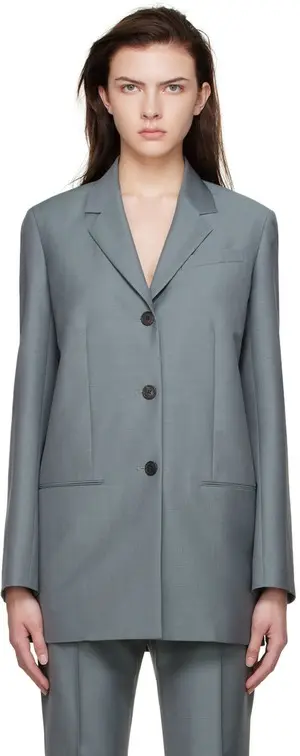 THE ROW The Row Grey Dalia Blazer - Willow