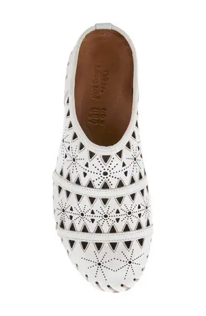 SPRING STEP SHOES Fusalide Mule - White