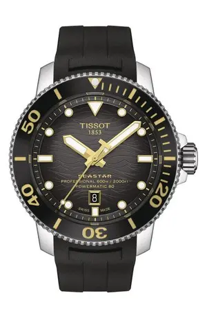 TISSOT Seastar 2000 Professional Powermatic 80 Diver Watch - Grey Gradient