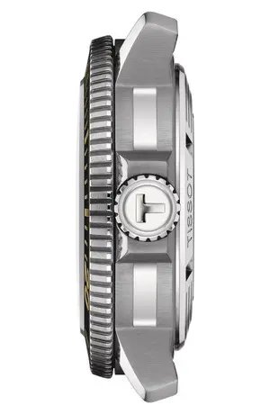 TISSOT Seastar 2000 Professional Powermatic 80 Rubber Strap Watch - Grey Gradient