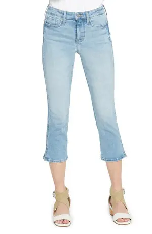 NYDJ Chloe Slit Capri Jeans - Easley