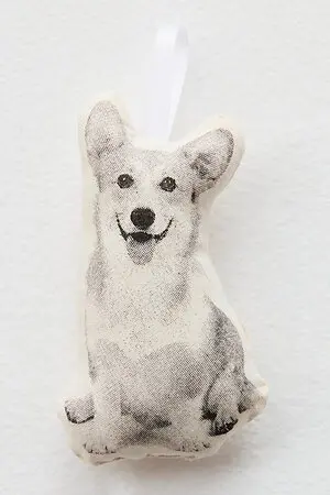 BRODERPRESS Silkscreen Ornaments - White