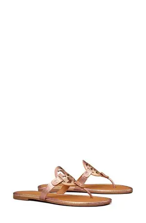 Tory Burch Miller Soft Thong Sandal Coral