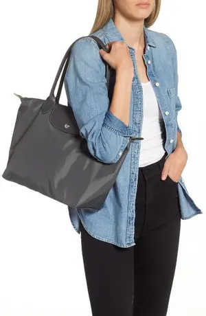 Longchamp Le Pliage Recycled Canvas Shoulder Tote Bag