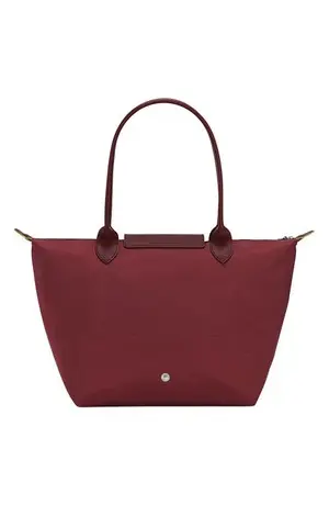 Longchamp Le Pliage Recycled Canvas Shoulder Tote Bag - Pomegranate