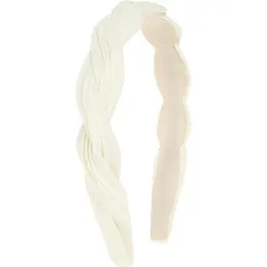 Tasha Twisted Headband - Ivory