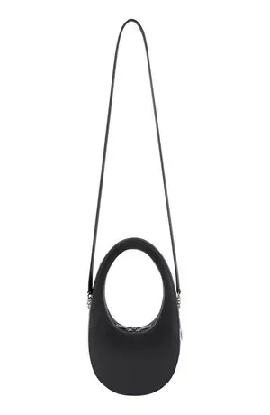 Coperni Mini Swipe Leather Crossbody Bag - Black