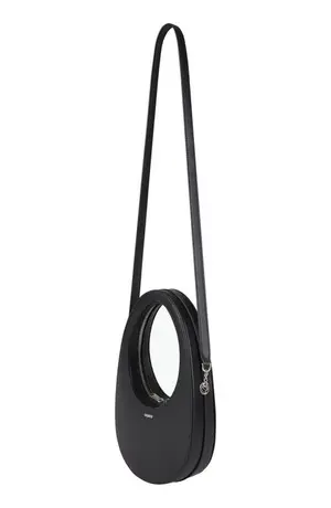 Coperni Mini Swipe Leather Crossbody Bag - Black