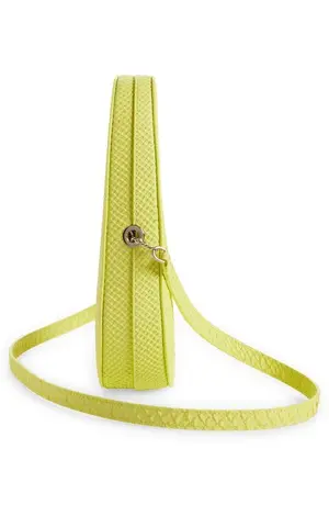Coperni Mini Swipe Leather Crossbody Bag - Yellow