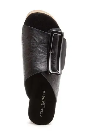 KELSI DAGGER BROOKLYN Dover Platform Sandal - Black