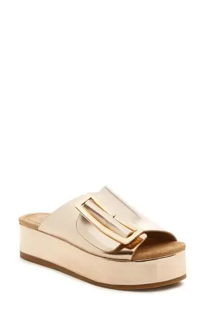 KELSI DAGGER BROOKLYN Dover Platform Sandal - Gold