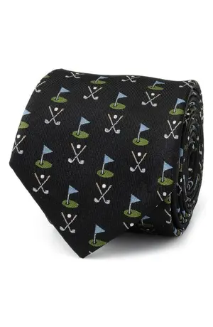 CUFFLINKS, INC. Golf Patterned Neck Tie