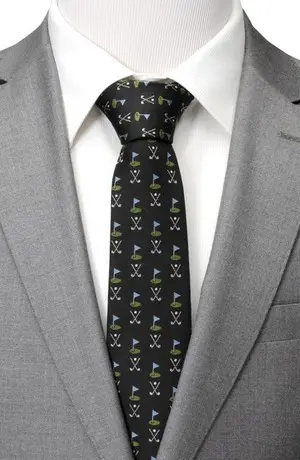CUFFLINKS, INC. Golf Patterned Neck Tie