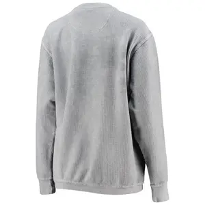 PRESSBOX Northeastern Huskies Comfy Cord Vintage Wash Basic Arch Pullover Sweatshirt