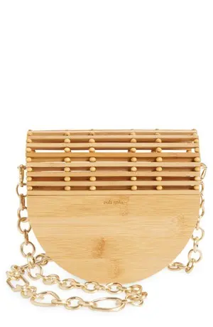 Cult Gaia Ark Flap Bamboo Crossbody