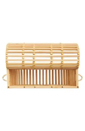 Cult Gaia Ark Flap Bamboo Crossbody