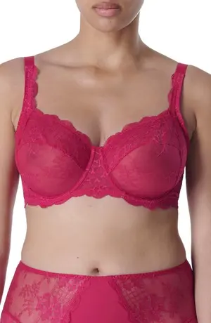 Simone Perele Reve Full Cup Underwire Bra Cranberry