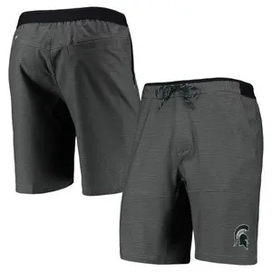 Columbia Michigan State Spartans Twisted Creek Omni-shield Shorts - Gray