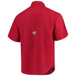 Columbia Arkansas Razorbacks Pfg Tamiami Shirt