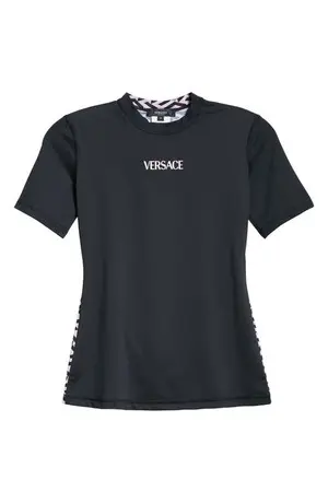 Versace La Greca Logo Gym T-shirt