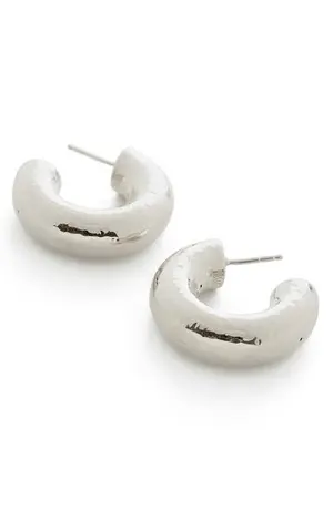 Monica Vinader Siren Muse Chunky Medium Hoop Earrings