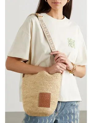 Loewe Raffia Tote