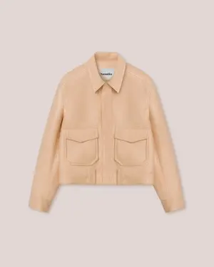 Nanushka Ruben Regenerated Leather Jacket
