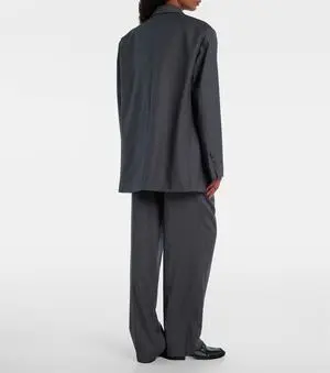 THE FRANKIE SHOP Gelso Oversized Blazer - Grey
