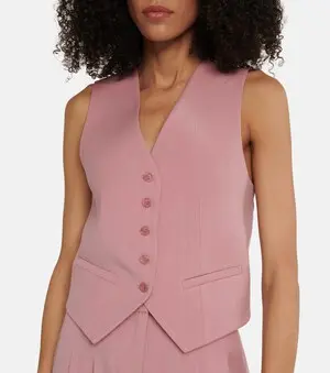 THE FRANKIE SHOP Gelso Vest - Pink