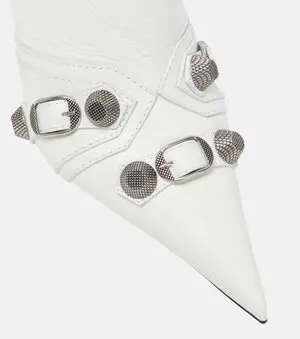 Balenciaga Cagole Knee-high Leather Boots