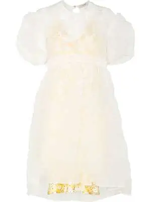 Brøgger Ada Puff-sleeves Crinked Dress